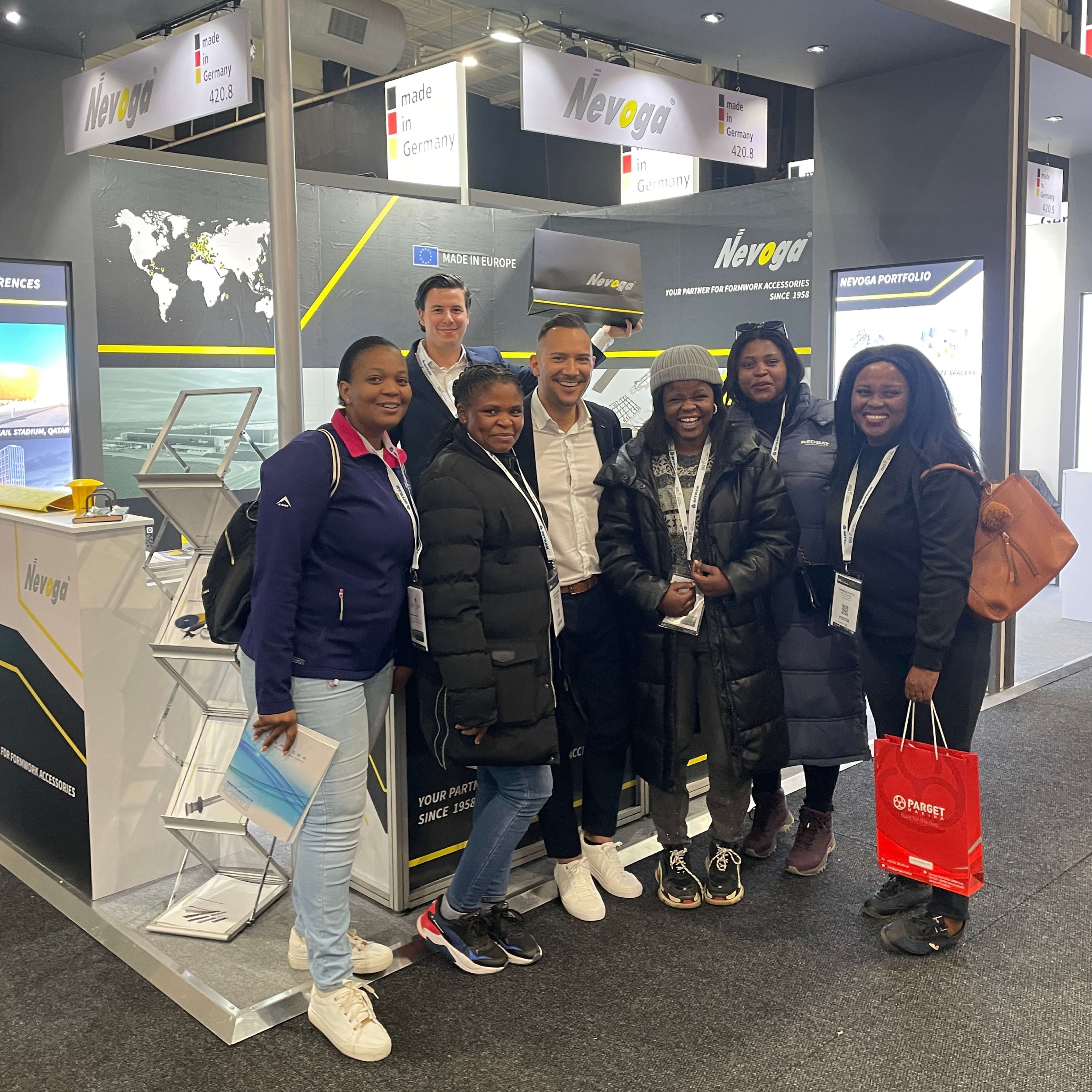 Nevoga exhibited at the trade fair in South Africa - Nevoga